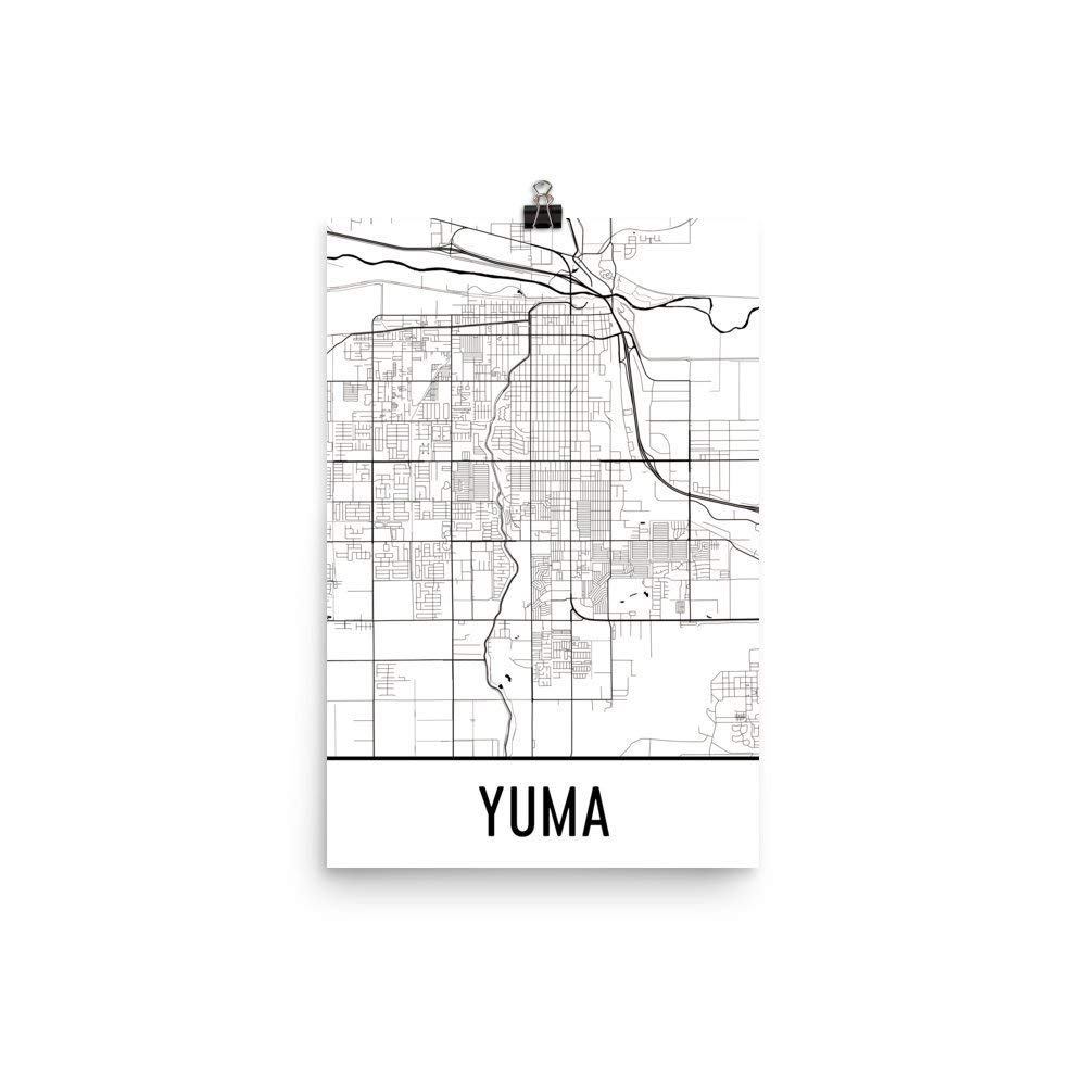 Mapa Del Estado De Yuma, Arizona Yuma Ilustraciones Stock, Vectores, Y