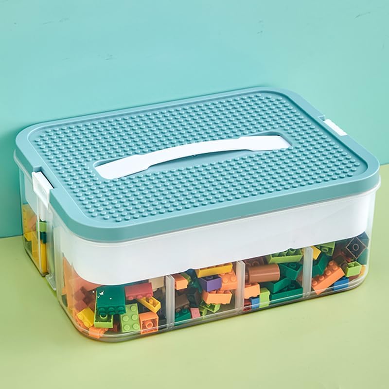 Amazon.com: Toys Organizer Storage Case for Lego Box Kids Toy Stackable ...