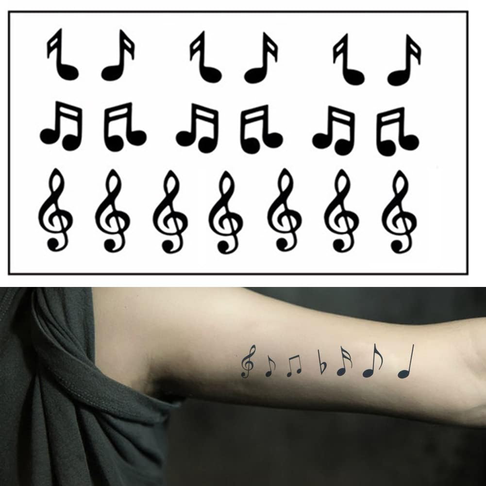 Music Note Word Tattoos Can You Guess Which Song My Tattoo References