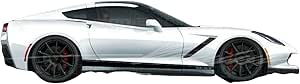 Amazon.com: Rocker Racing Stripes - Auto Body Decals - Auto Side Decals ...