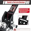 Amazon.com: TYT Adjustable Trailer Hitch Tri Ball Mount with Tow Hook ...