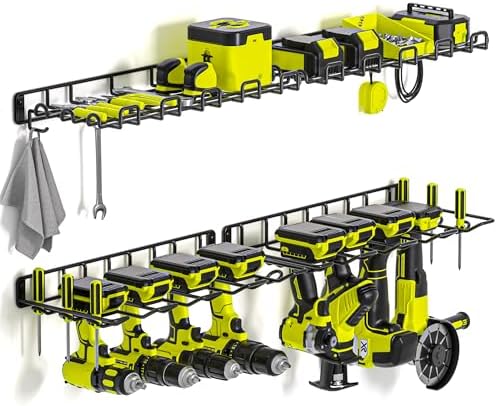 Amazon.com: WellMall Power Tool Organizer Holder - Wall Mount Style for ...