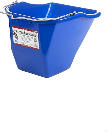 Amazon.com: Little Giant® Plastic Better Bucket | Horse Feed Bucket ...