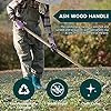 Amazon.com : Berry&Bird Triangle Hoe, 60'' Winged Weeder Garden Hoes ...