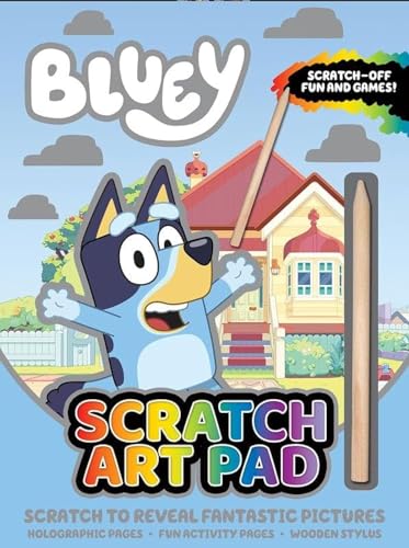 Bluey Scratch Art Pad – BigaMart