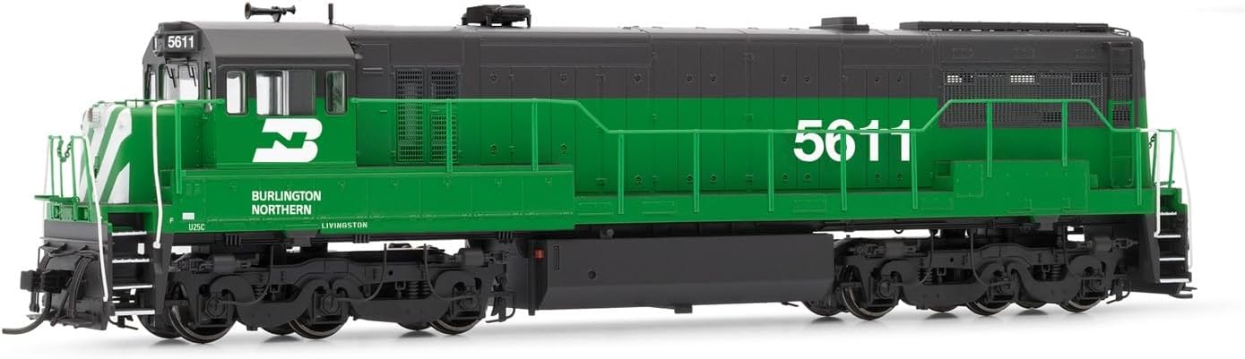 Amazon.com: Rivarossi Burlington Northern U25C Phase II #5611 HO Scale ...