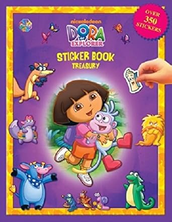 Dora The Explorer Sticker Book Treasury | Amazon.com.br