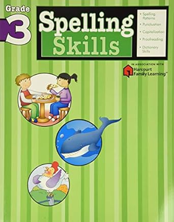 Spelling Skills: Grade 3 (Flash Kids Harcourt Family Learning): Flash ...