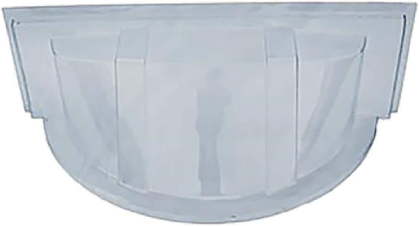 for Window Well Cover for Snow, Rain, 39 in. for W X 17 D 15 H Round ...