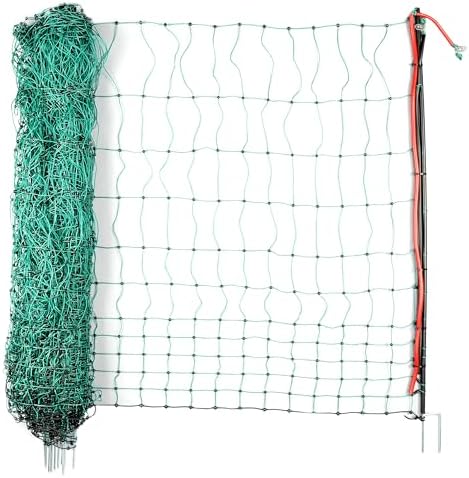 Amazon.com : Zareba KFC4882-Z Electric Poultry Netting-48 in x 82 ft ...