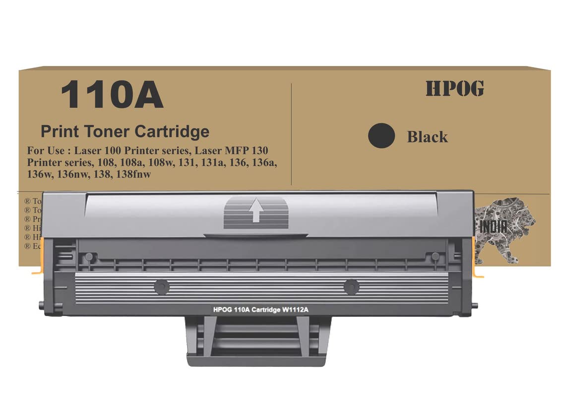 HPOG 110 A Laserjet Cartridge Compatible for HP w1112A : Amazon.in ...
