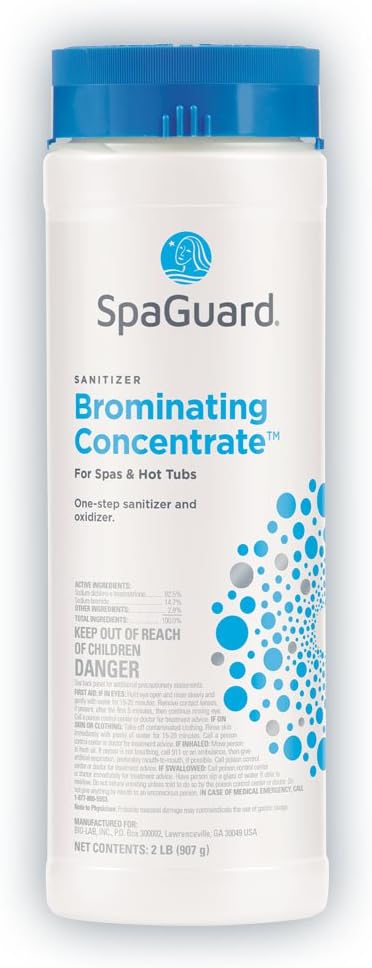 Amazon.com : SpaGuard Brominating Concentrate for Spas & Hot Tubs, 2 lb ...