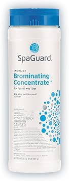 Amazon.com : SpaGuard Brominating Concentrate for Spas & Hot Tubs, 2 lb ...