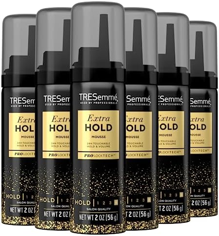 Amazon.com: Treseme Extra Hold Hair Mousse 24H Touchable Hold & Volume ...