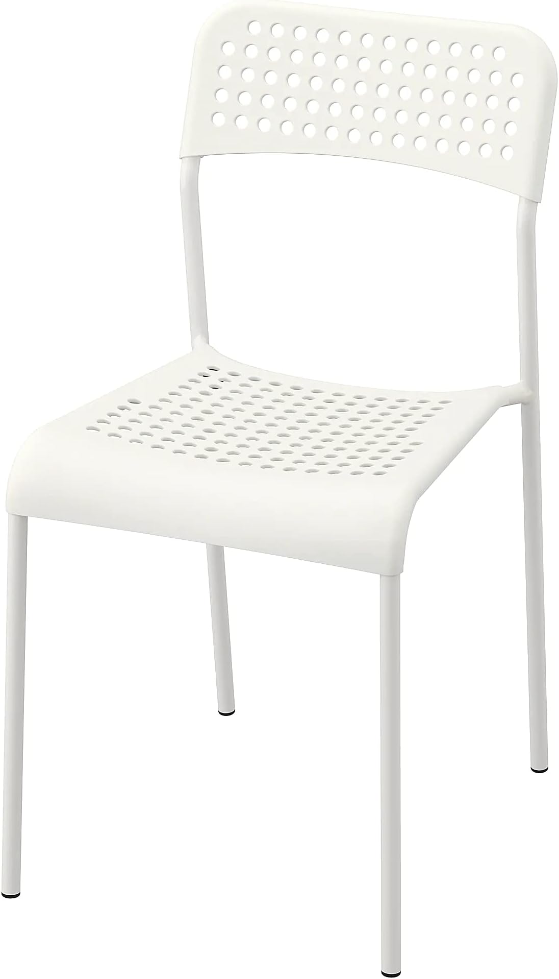 IKEA ADDE Chair - by STOCKLAND (White, Metal) : Amazon.in: Home & Kitchen