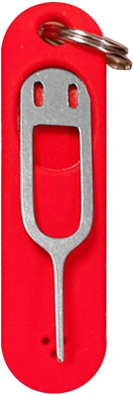 2 Sim Card Removal Tool - Detachable Keychain Charm Sim Card Tray Eject ...