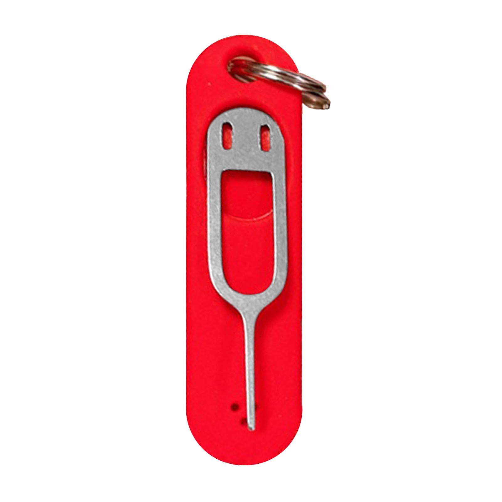 2 Sim Card Removal Tool - Detachable Keychain Charm Sim Card Tray Eject ...