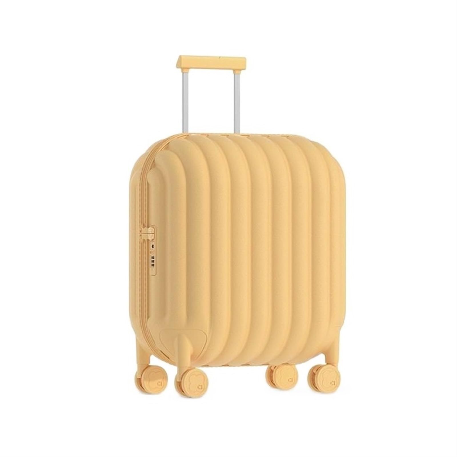 Amazon.com | Suitcases Bread-shaped Suitcase Lockbox Travel Boarding ...