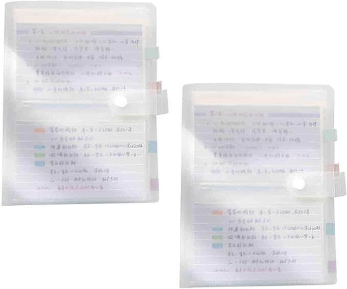 Amazon.com : YOAVIP 3x5 Index Cards Clear Plastic Holder Organizer ...