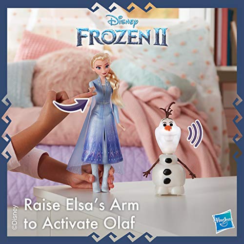 Snapklik.com : Disney Frozen Talk And Glow Olaf And Elsa Dolls, Remote ...