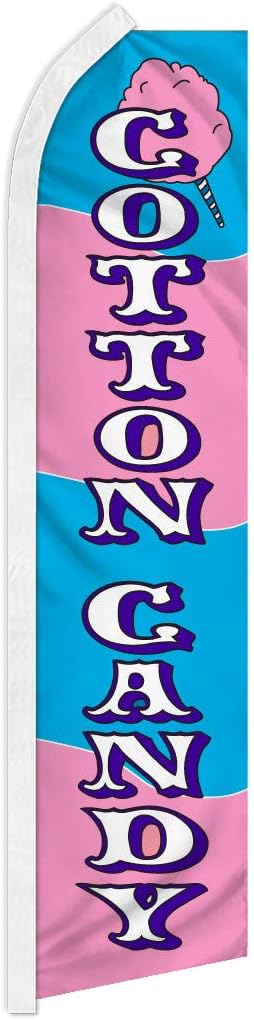 Amazon.com : Snow Cones Swooper Advertising Flag & Pole Kit - Perfect ...