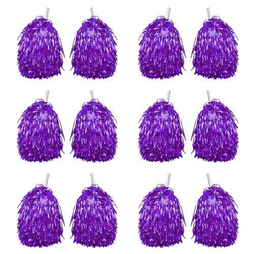 Yuvrwink 12 Pack Cheerleading with Handle for Team Spirit - Want It All