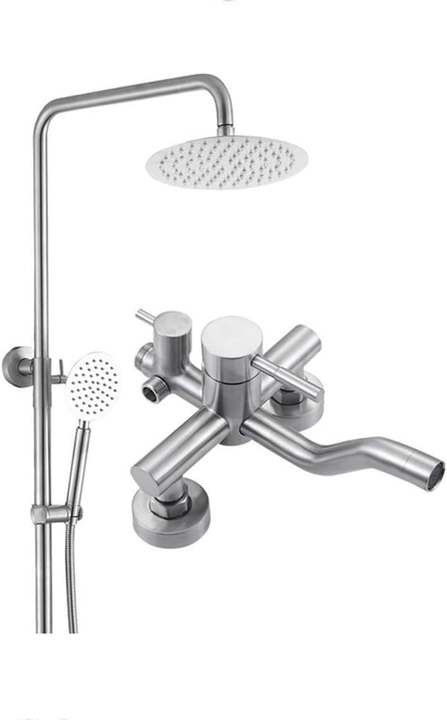 Shower set with inverter for shower head round wall shower set for bath ...