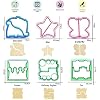 Amazon.com: Frigatebird 6 Pack Sandwich Cutters & Bread Crust Shape ...