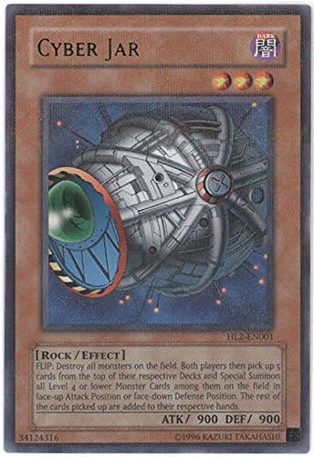Amazon.com: Yu-Gi-Oh! - Cyber Jar (HL2-EN001) - Hobby League Season 2 ...