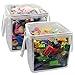 Amazon.com: holay 2-Pack 12" Cube Storage Bins [White] - 27L Capacity ...