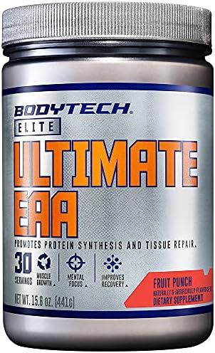 Buy BodyTech Elite Ultimate EAA (Essential Amino Acid) Muscle Growth ...