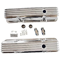 SBC Engine Parts SHLPDFM Tall Aluminum Valve Covers For Small Block ...