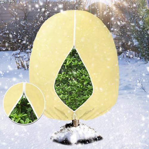 Amazon.com : HzNzYHD 3 Pack Plant Covers Freeze Protection - 71x47 Inch ...