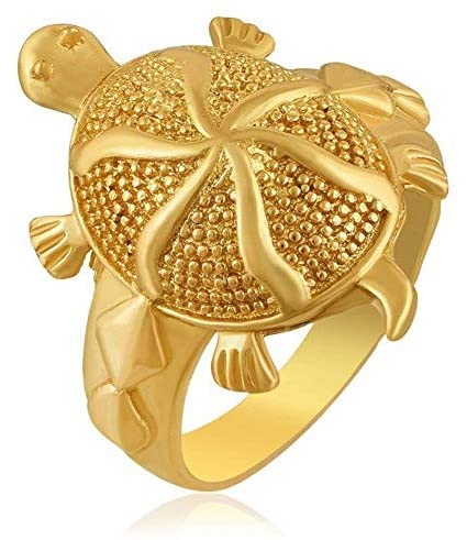 Buy Turtle Ring for Women & Men Sea Animal Turtle Golden Ring Great ...