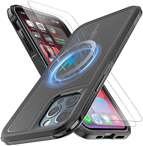 Amazon.com: for iPhone 12 Pro Max Case, [Compatible with MagSafe][10 Ft ...