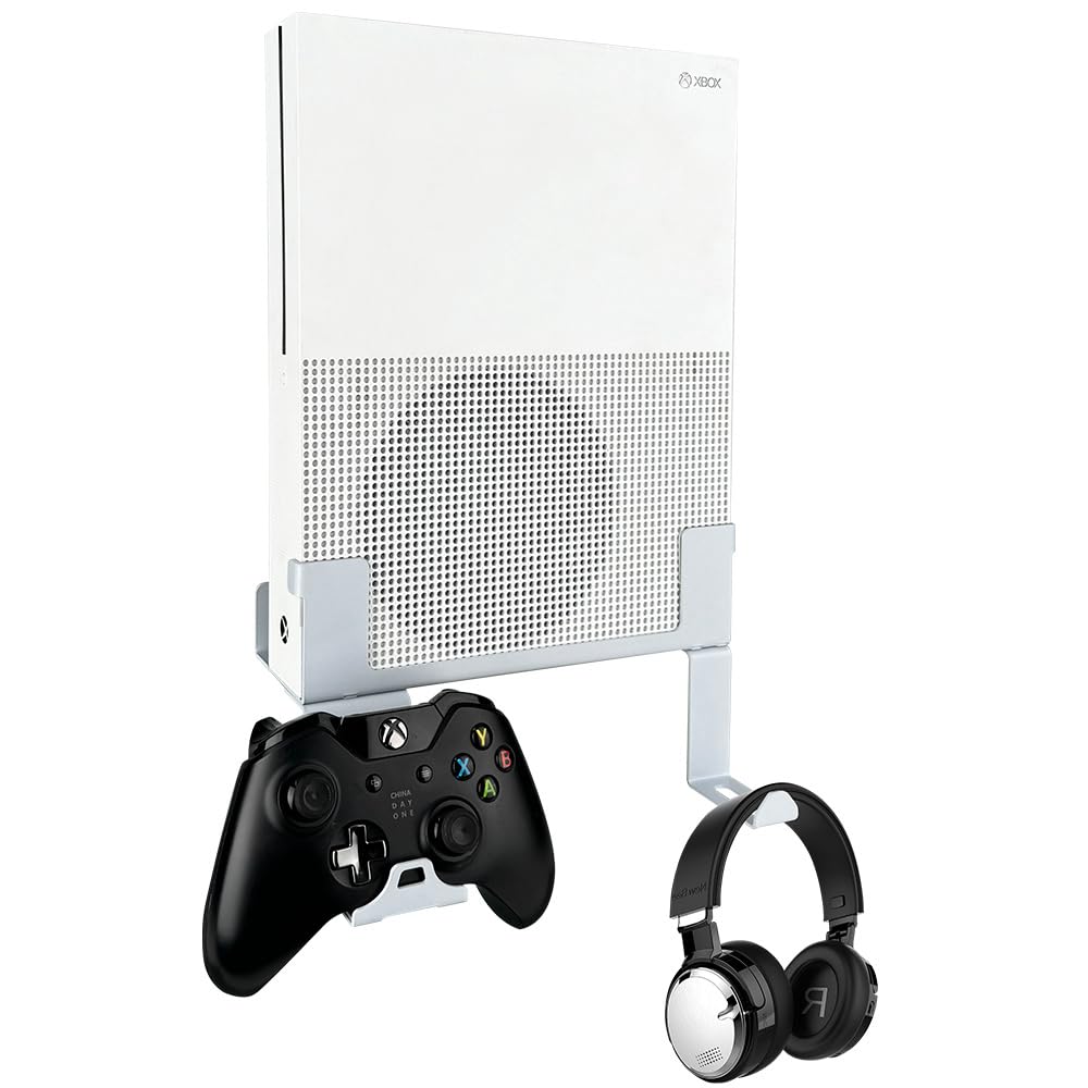 Chanvoo Xbox One S Wall Mount, Steel Wall Mount Stand for Xbox One S ...