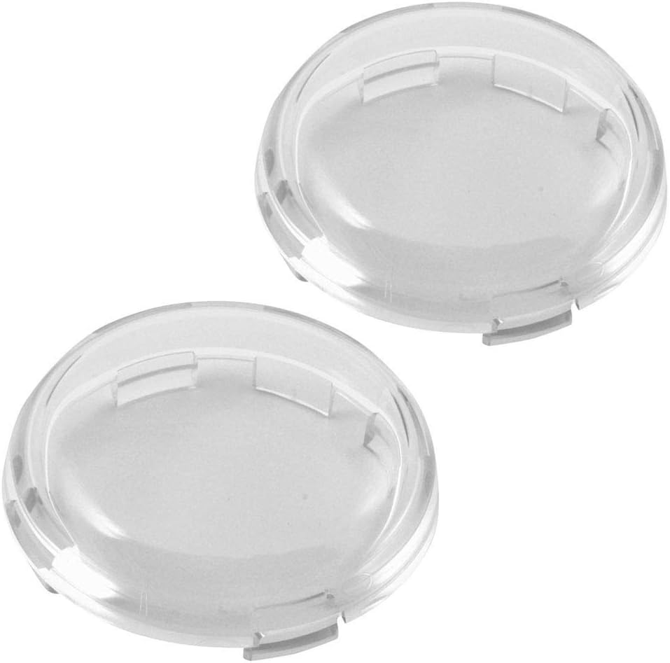 Amazon.com: ZYTC Clear Turn Signal Lens Covers Lenses for Harley ...