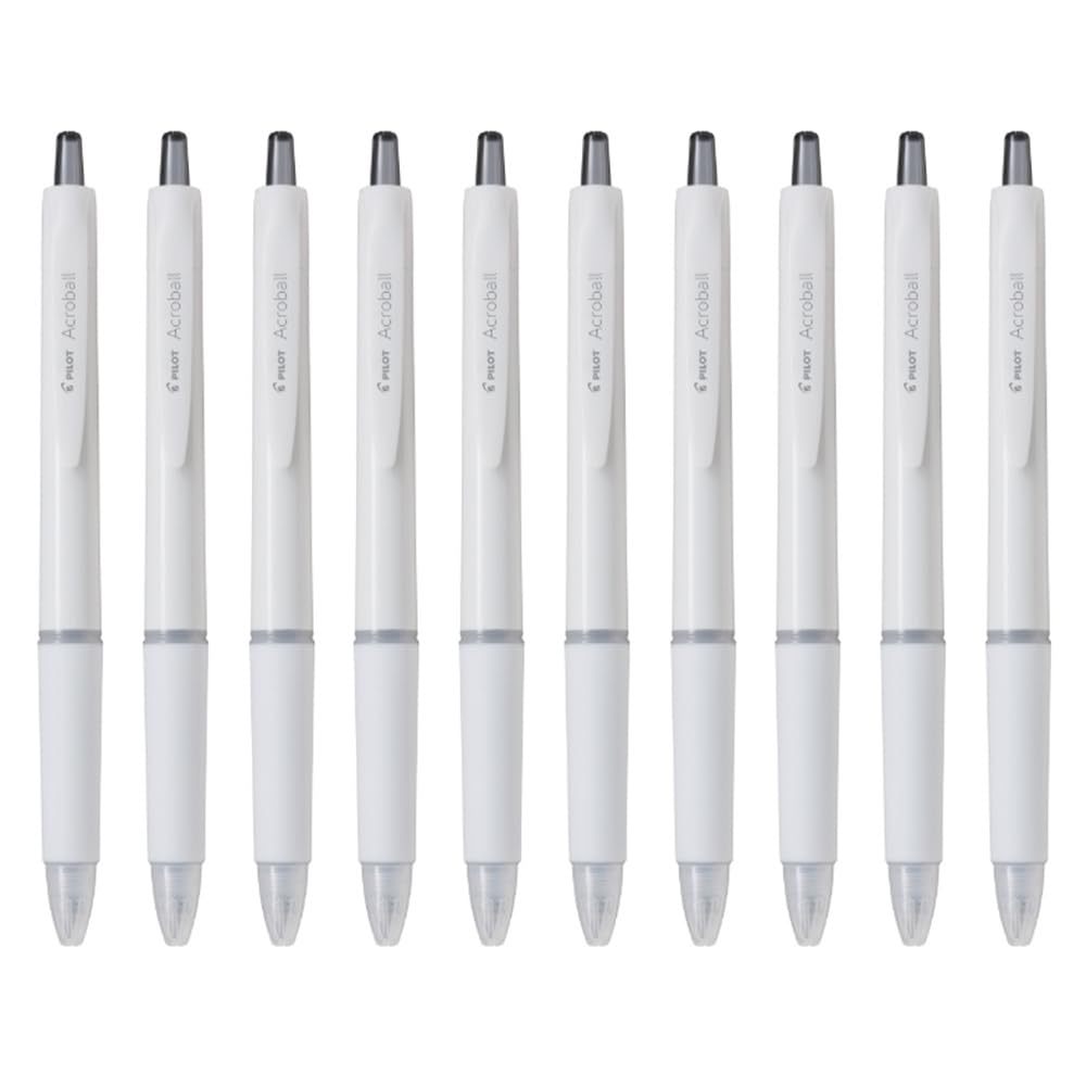 Amazon.com : Pilot Acroball Retractable Ballpoint Pen, 0.5mm Fine Point ...