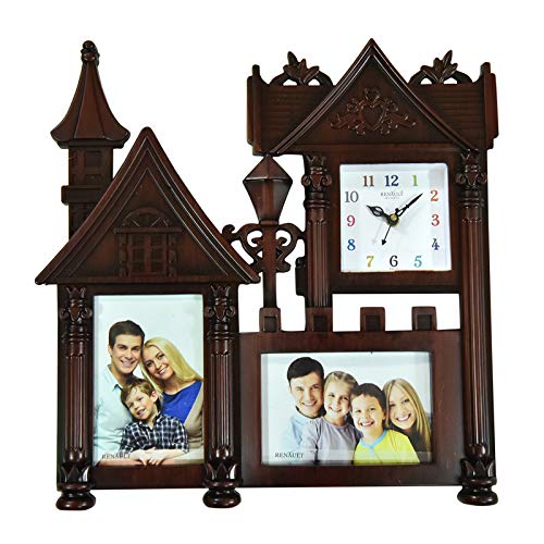 Buy MANYOG CREATIONS(TM) Beautiful Design Table Clock Photo Frame ...