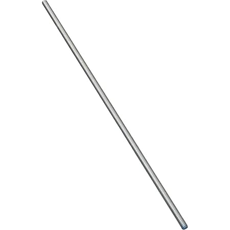 Amazon.com: National Hardware N179-333 4000BC Steel Threaded Rod in ...