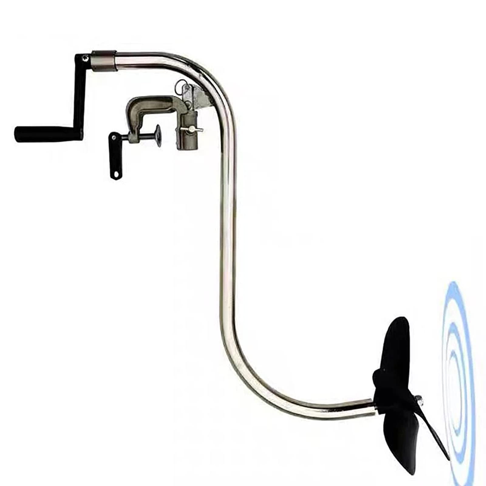 Aaadresses Boat Hand Propeller Hand Crank Inflatable Boat Trolling ...