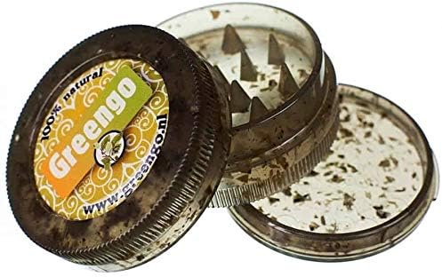 Greengo Recycled Eco Plastic 3pt Grinder 50mm : Amazon.co.uk: Home ...