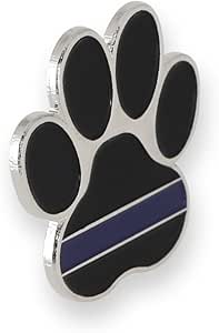 Amazon.com: Forge K9 Pawprint Police Lapel Pin (10 Pins): Clothing ...