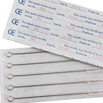 50 Tattoo Needles 5m1 "Needleboy" Single Stack Magnum : Amazon.in: Beauty