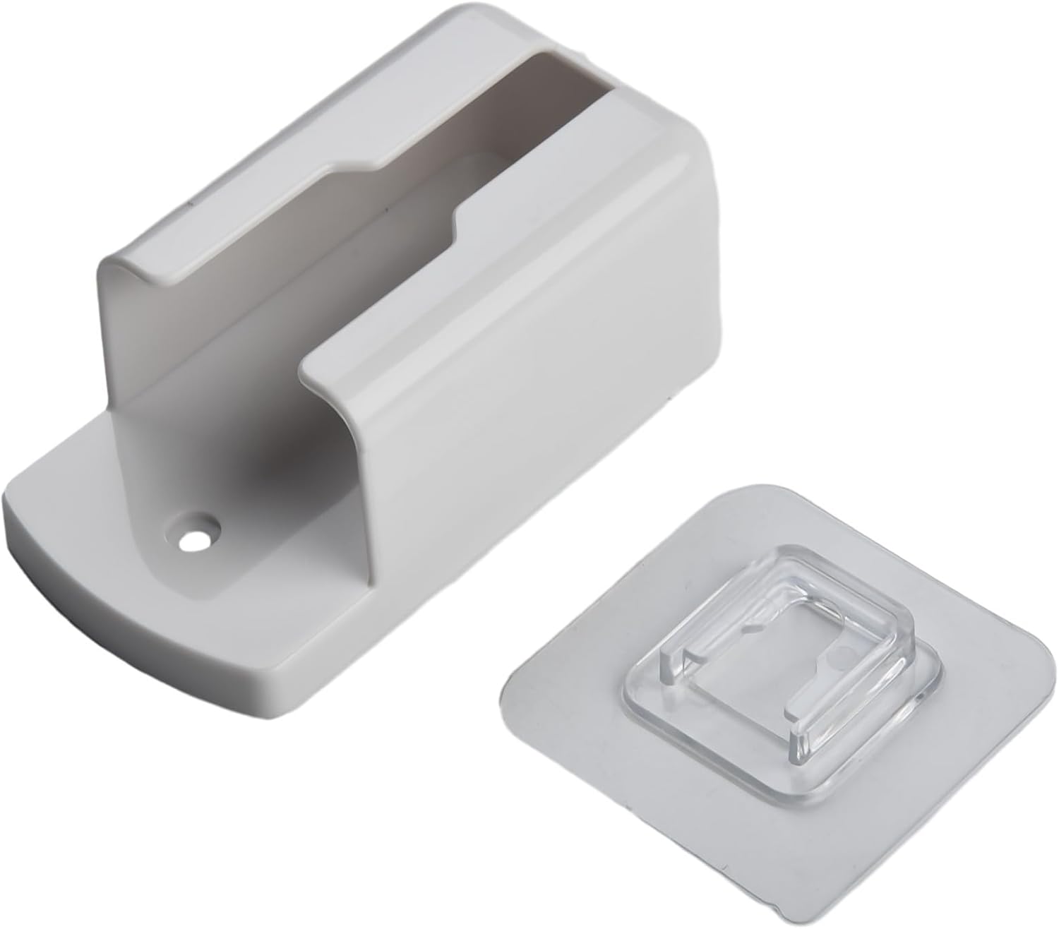 Amazon.com: White Remote Control Holder, Wall Mounted Storage Box For ...