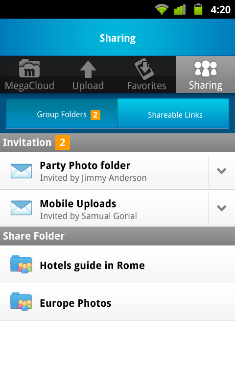 MegaCloud - App on Amazon Appstore