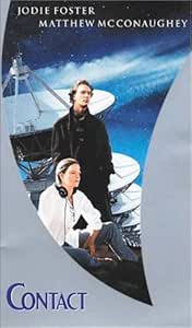 Contact [VHS] [1997]: Amazon.co.uk: Foster, Jodie, McConaughey, Matthew ...