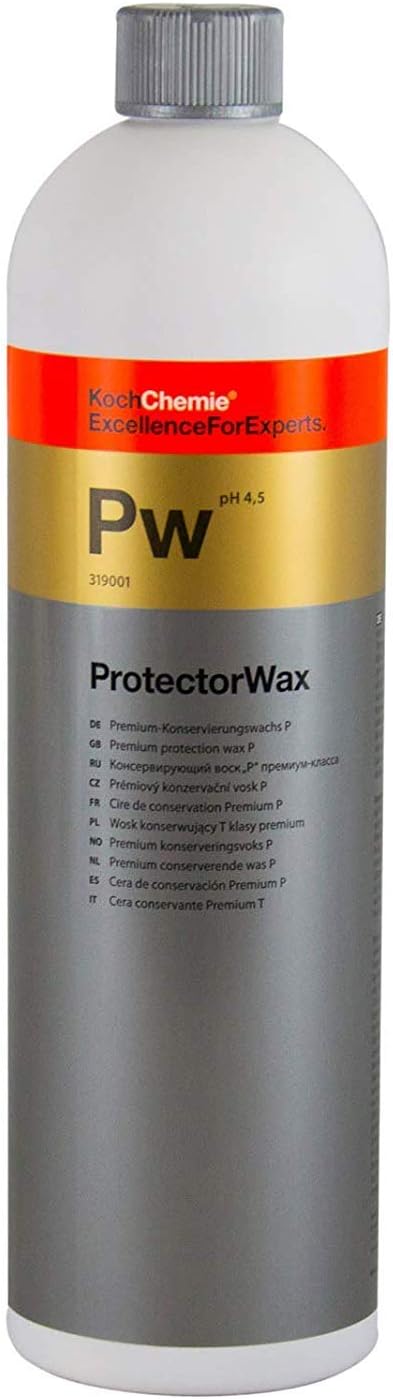 Koch Chemie PW ProtectorWax 1 Litre Preservation Wax High Gloss Beading ...