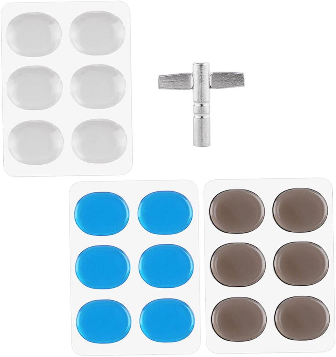 Amazon.com: 1 Set Drum Silencer Pad Silicone Dampening Gel Pads Drum ...