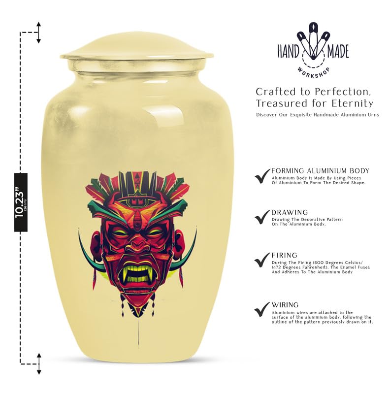 Urn Outline Funeral Urn And Cremation Jewelry For Human Ashes Vector